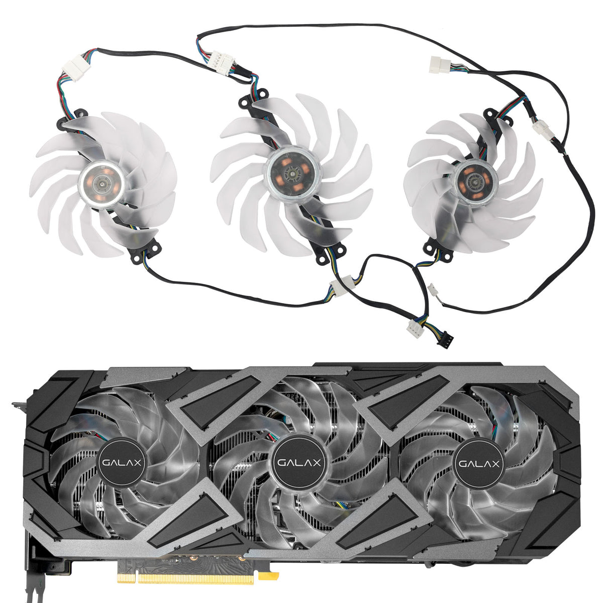 Video Card Fan for GALAX RTX 3080 3070 3080 Ti 3070 Ti EX Gamer 92MM T ...