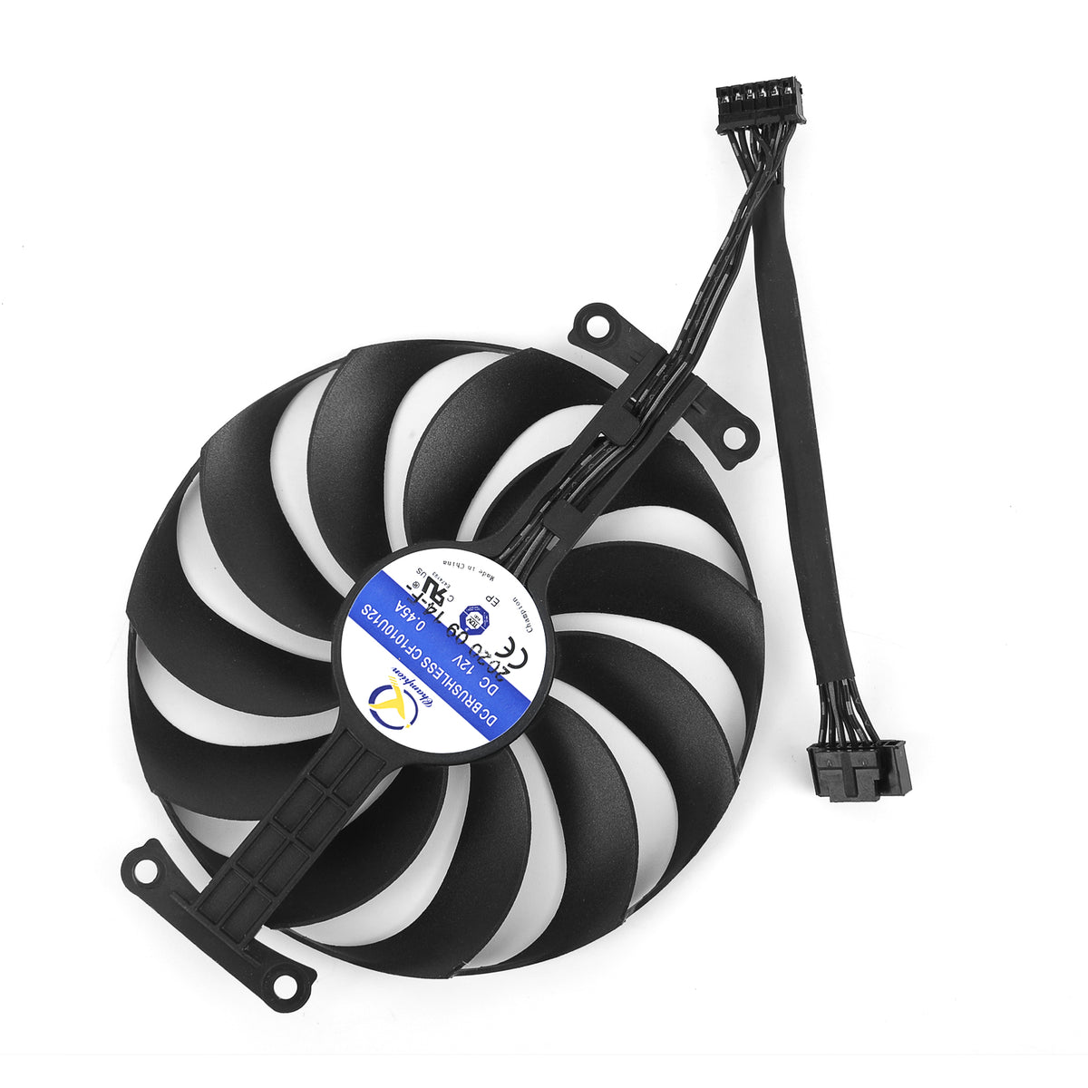 Original 95MM CF1010U12S RTX3060Ti Cooler Fan Replacement For ASUS KO ...